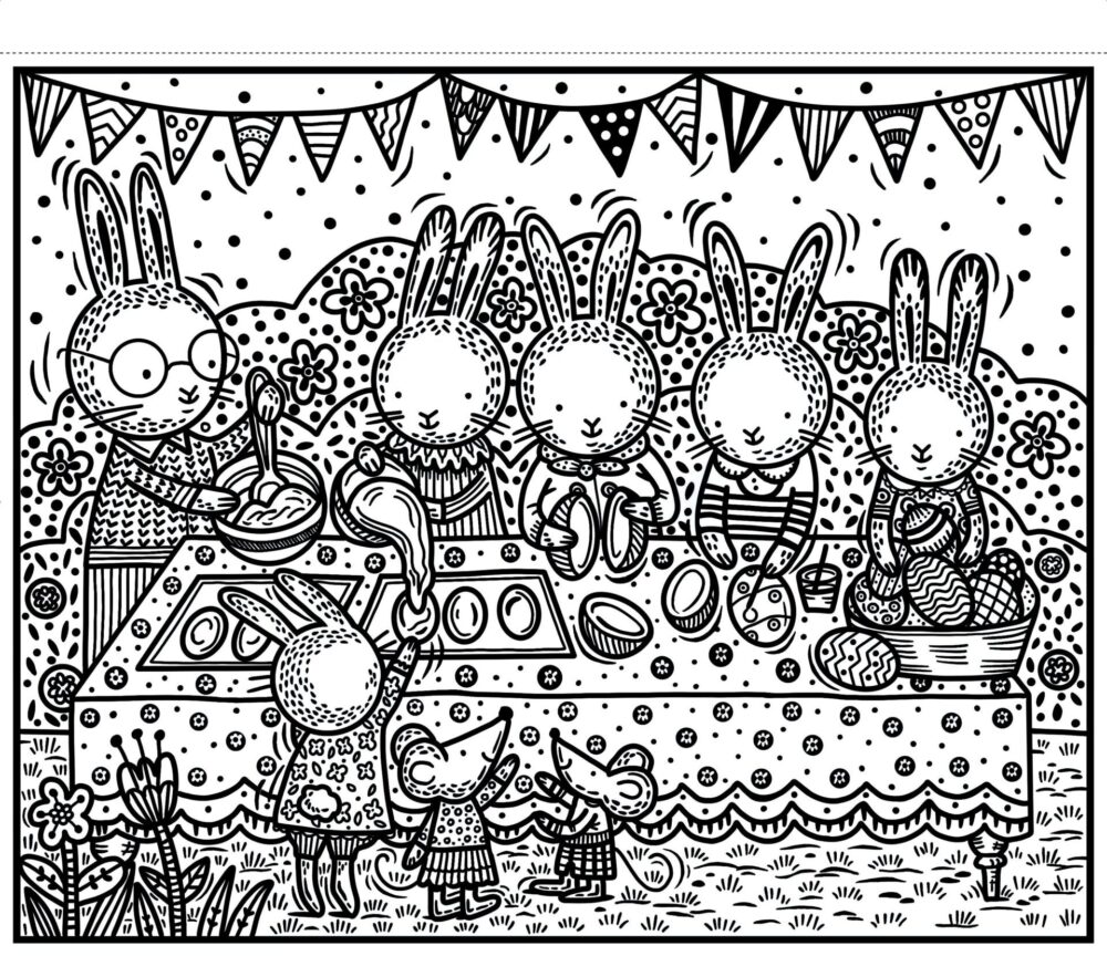 Easter Bunnies Magic Painting Book – Магична боенка за ВЕЛИГДЕН ...